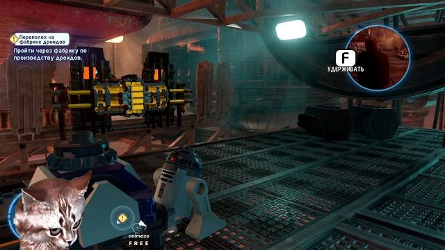 Переполох на фабрике дроидов на Джеонозисе! Lego Star Wars The Skywalker Saga