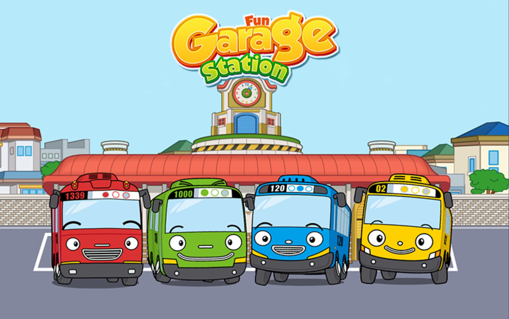 Fun Garage Station / Веселая Гаражная Станция