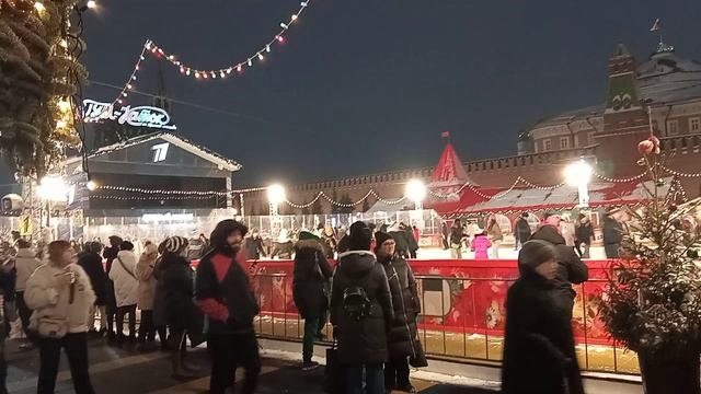 Москва Красная площадь видео 01 2024