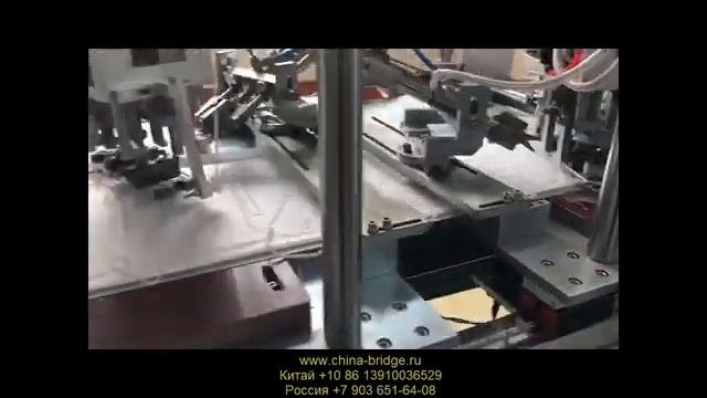 Заводские испытания линии производства масок