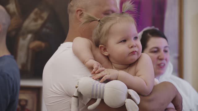 Клип крещения Ульяны 4К