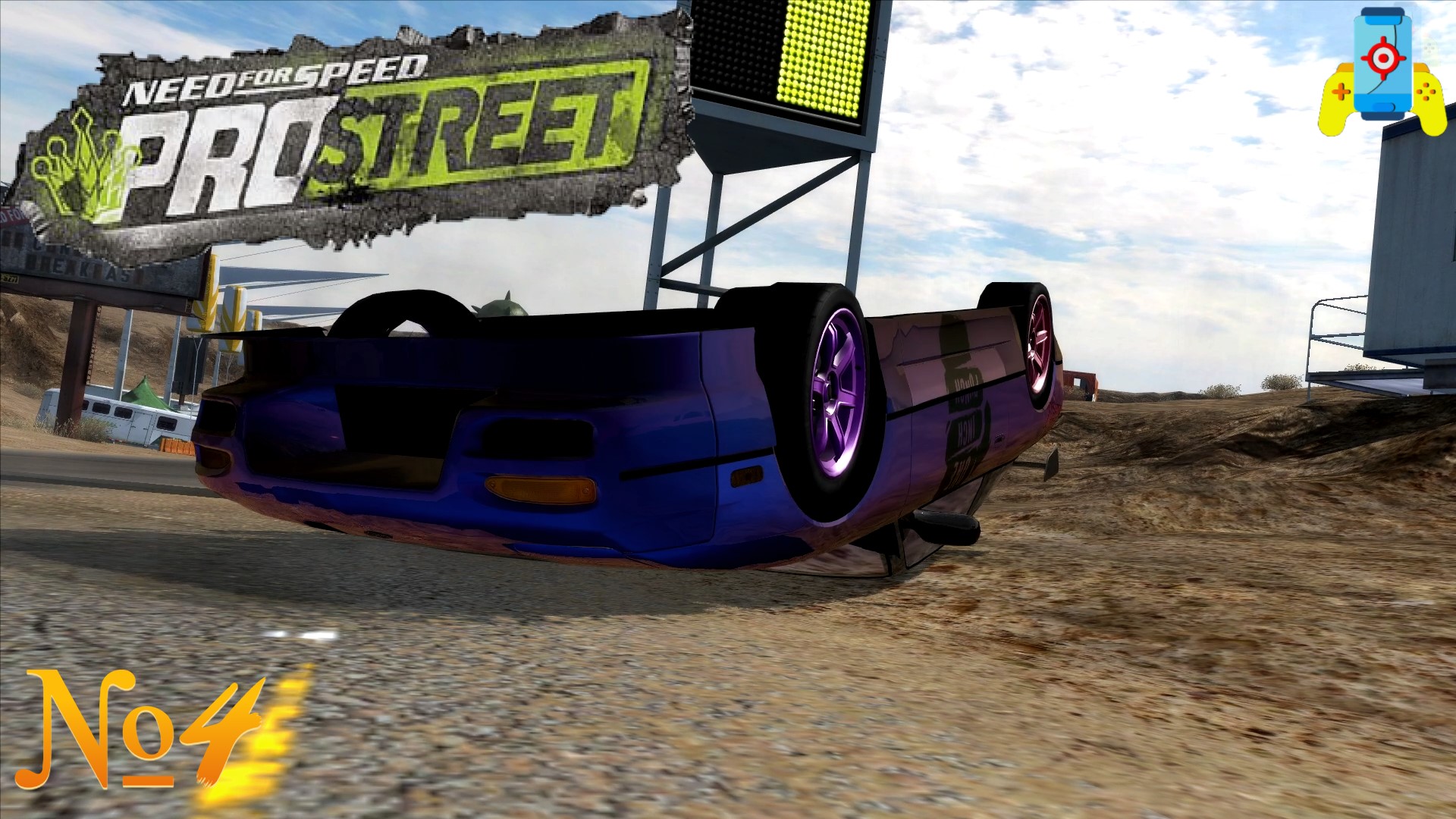 NFS Pro Street 4 Первый дрифт!