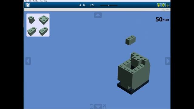 Лего пистолет