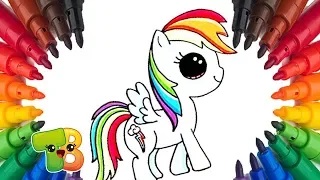 Рисовашка Как нарисовать поняшку из мультика my little pony How to draw my little pony