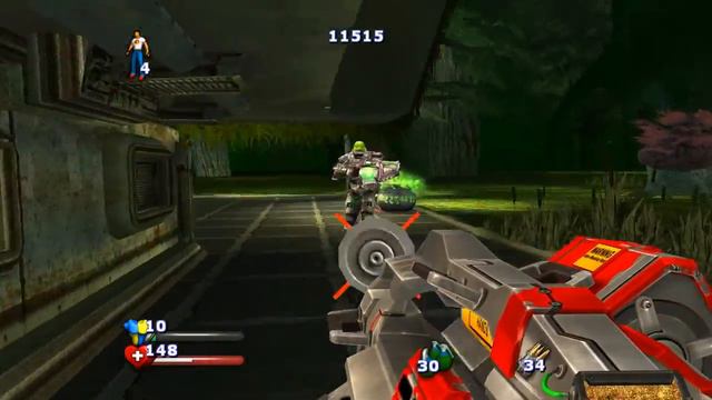 Прохождение Serious Sam 2 - Часть 10_ Заброшенная база (Без Комментариев )