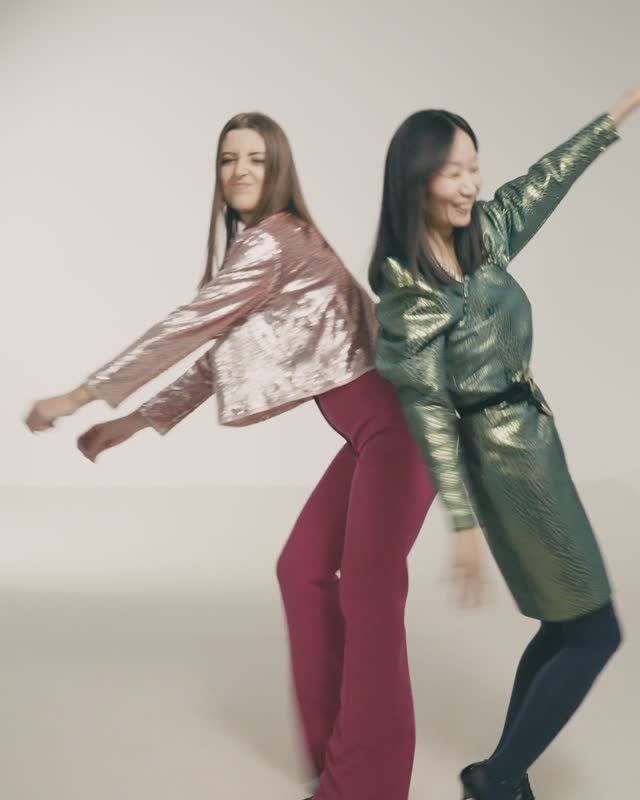 Реклама одежды(видео) новогодняя коллекция