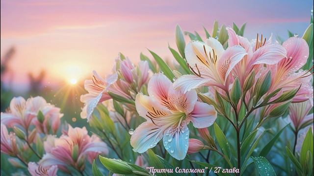 "Притчи Соломона" / 27 ГЛАВА