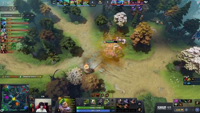 Dandelion Esport Club vs Aster.Aries Game 1 DPC 2022 Summer Tour - China Division 1