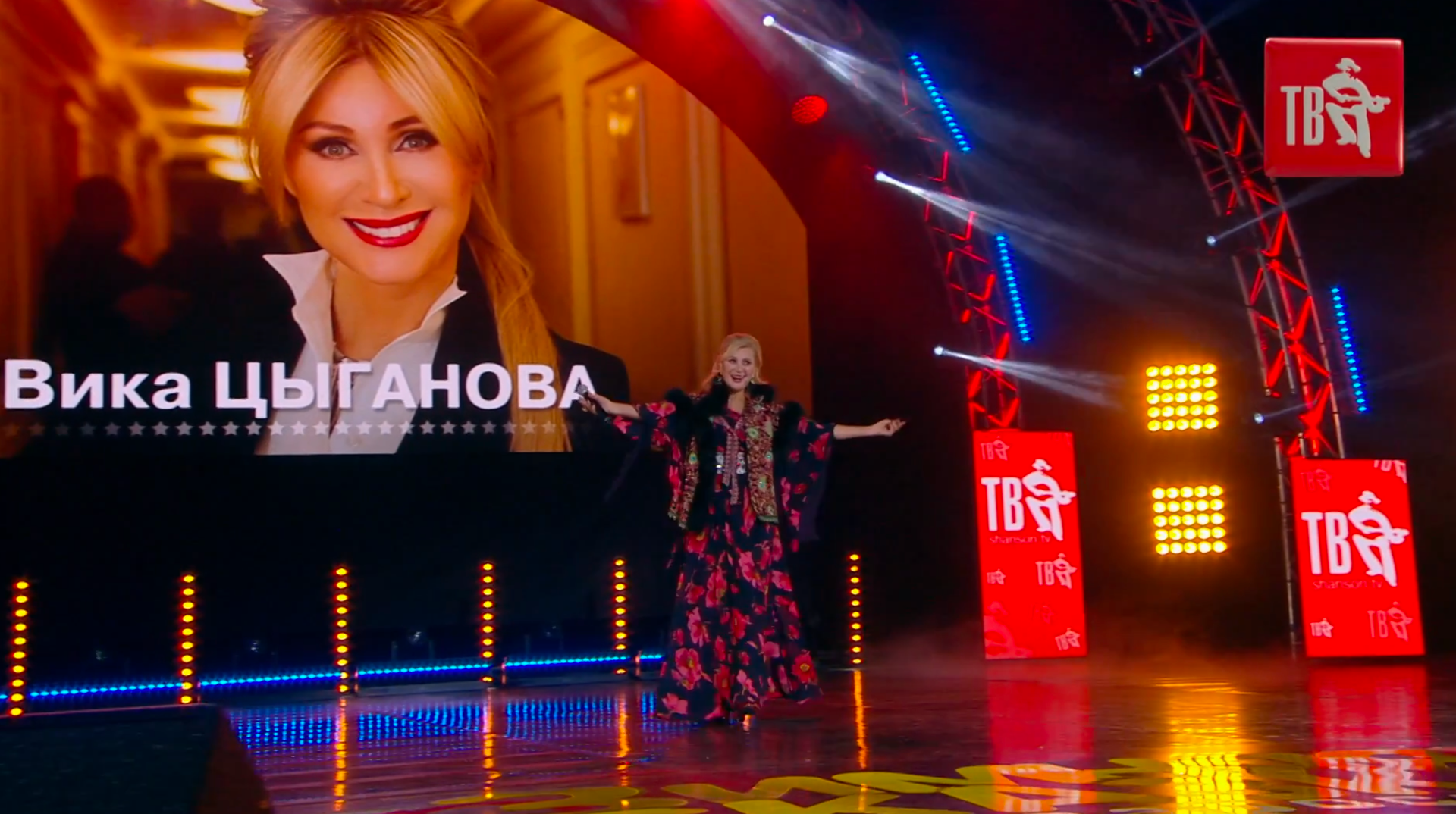 Вика ЦЫГАНОВА – СНЕГИРИ на Шансон ТВ!