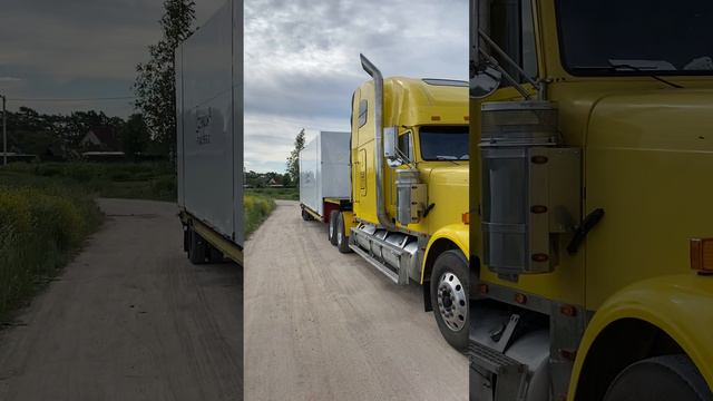 Перевозим модульный дом