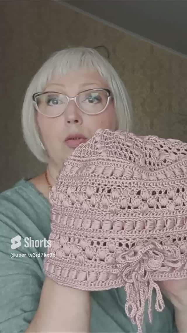 ПРИМЕРИТЬ НА СЕБЕ_  ДА, ПОЖАЛУЙСТА...... #вязание #crochet #diy