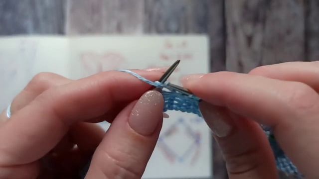 Платье спицами из YarnArt Style. Росток попетельно. Последняя разворотная петля просто!.