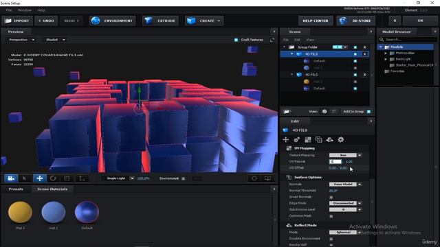 6 - 06 Modification of materials and lighting