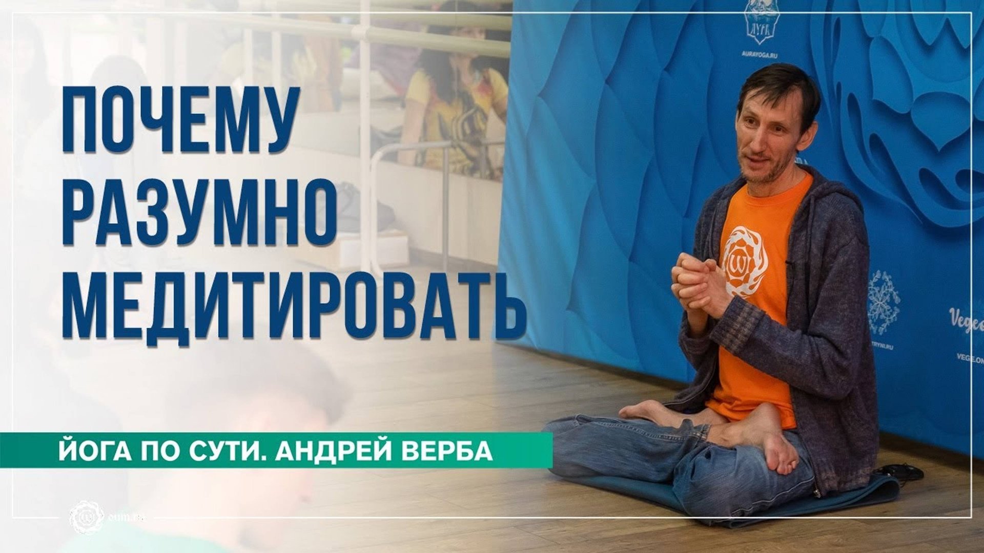 Почему разумно медитировать и преподавать медитацию. Андрей Верба