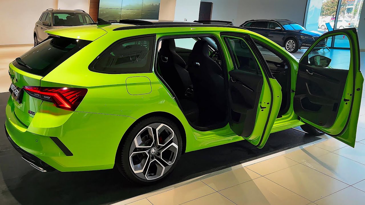 2022 Skoda Octavia vRS Универсал Обзор Чешского автомобиля (Интерьер и экстерьер)