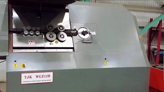 Автоматический станок для гибки арматуры WGZ 12B TJK MACHINERY