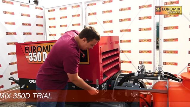 СМЕСИТЕЛЬ-ПНЕВМОНАГНЕТАТЕЛЬ EUROMIX 350D TRAIL