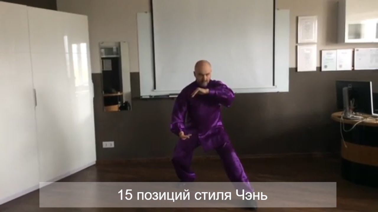 15 позиций стиля Чэнь