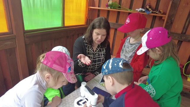 Микроскоп для детских садов "БОБРОВАЯ ЛАБОРАТОРИЯ" выпуск № 3  г.Подольск д:с, ЛАСТОЧКА