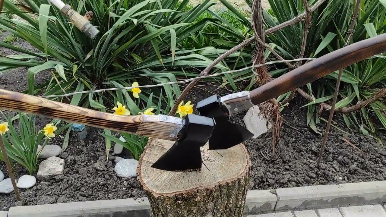 Восстановление топора или пень на колоду