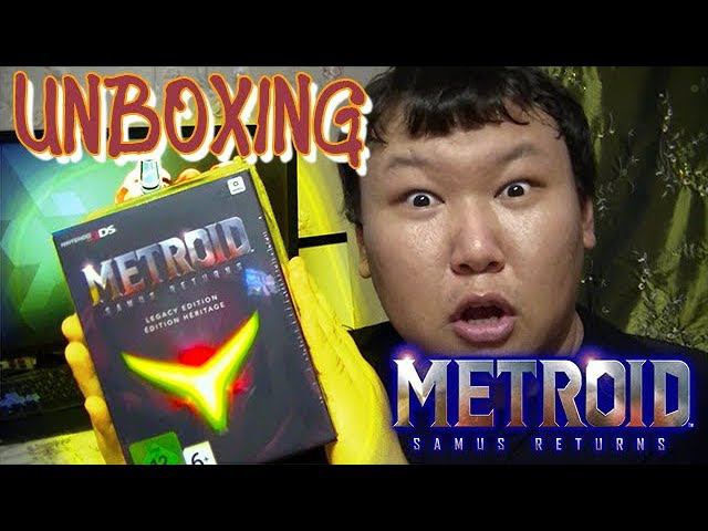 Metroid: Samus Returns. Legacy Edition - Unboxing (volod91)