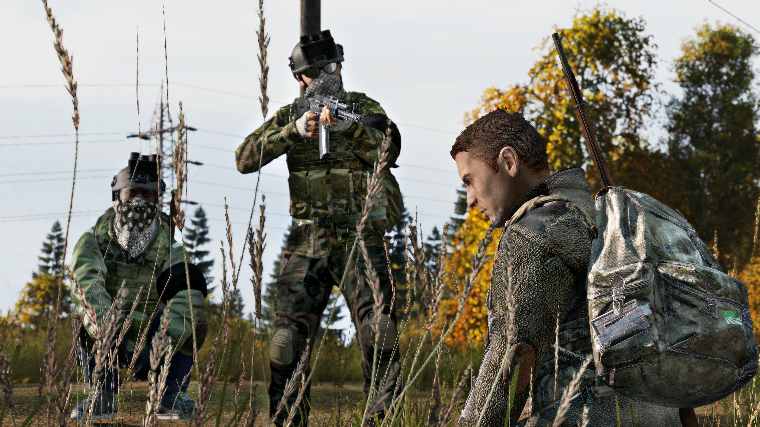 Что бы спасти свою жизнь, ему пришлось делать это ... DayZ Standalone ?