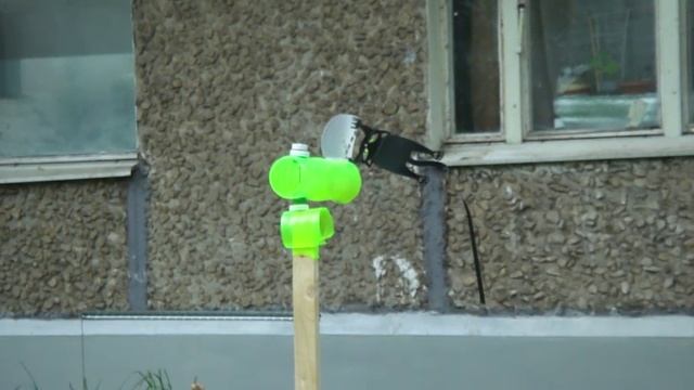 Кот о Ветряк из пластиковых бутылок.mp4