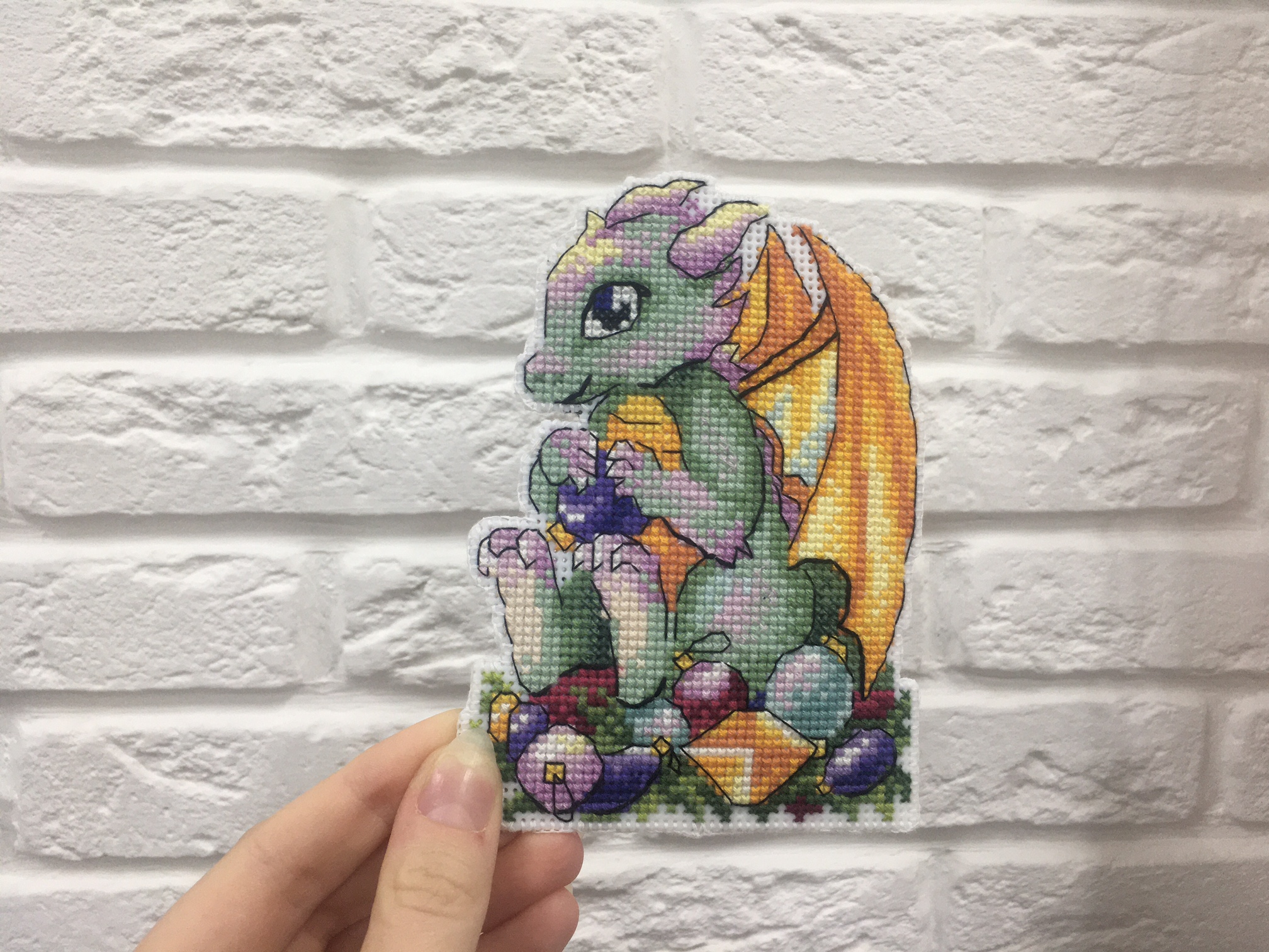 Жар-птица - Дракочник/вышивка крестиком