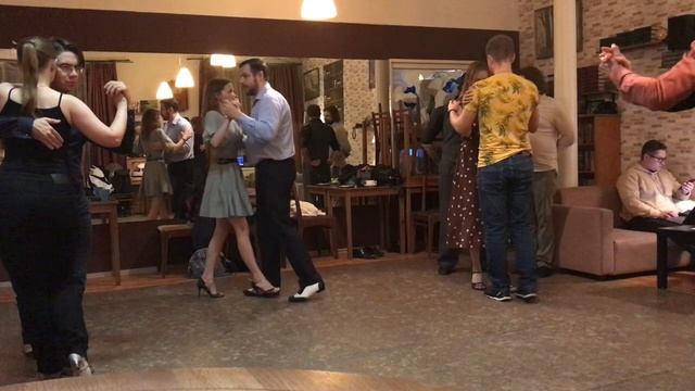 Начало практики аргентинского танго в Коммуникаторе. Екатеринбург 10.10.22