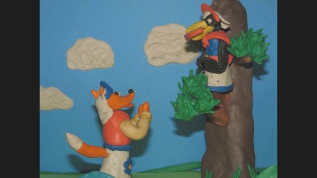 Мультфильм "Ворона и Лисица".wmv