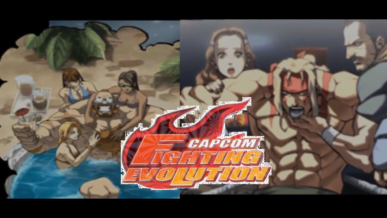 Capcom Fighting Evolution (PS2) Zangief & Alex Arcade