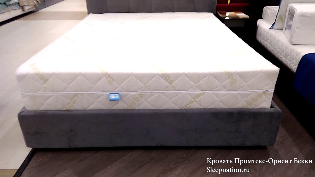 Кровать Промтекс Ориент Бекки - видео обзор интернет магазина Relaksan
