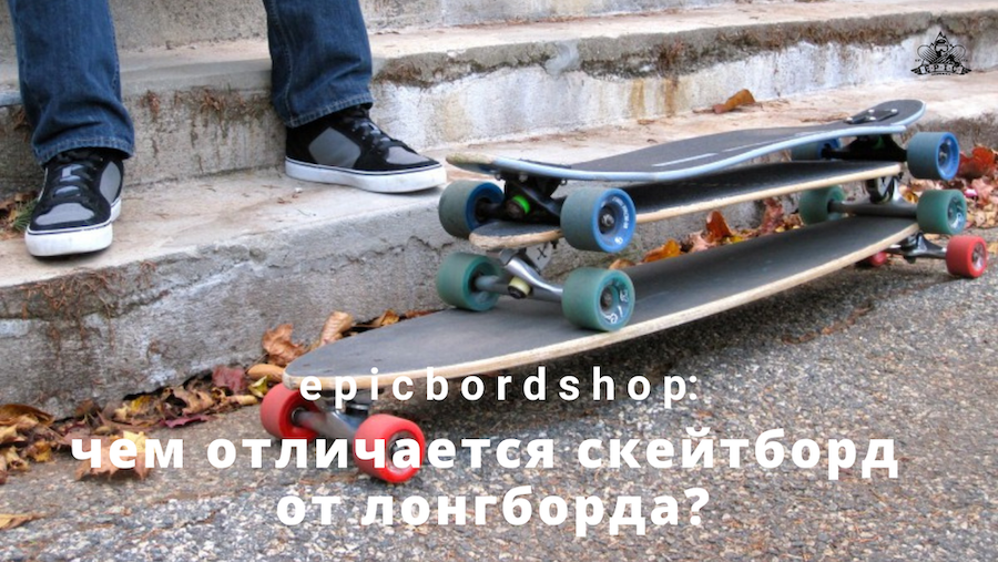 Чем отличается скейтборд от лонгборда?