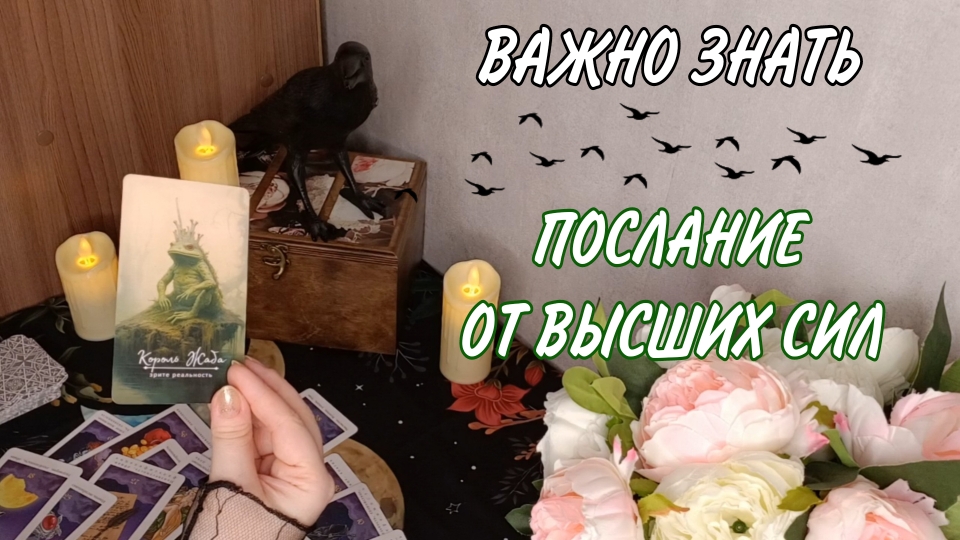 ТАРО Послание от ВЫСШИХ СИЛ для вас, пришло время делать выбор.