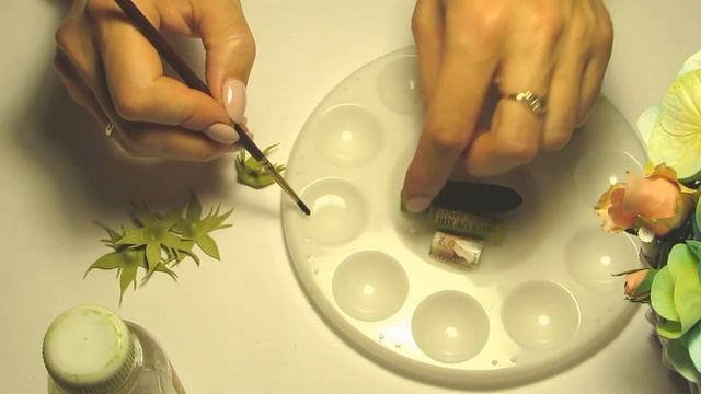 Мастер-класс Мелко-бутонная кустовая роза из фоаимрана. Часть 2.mp4