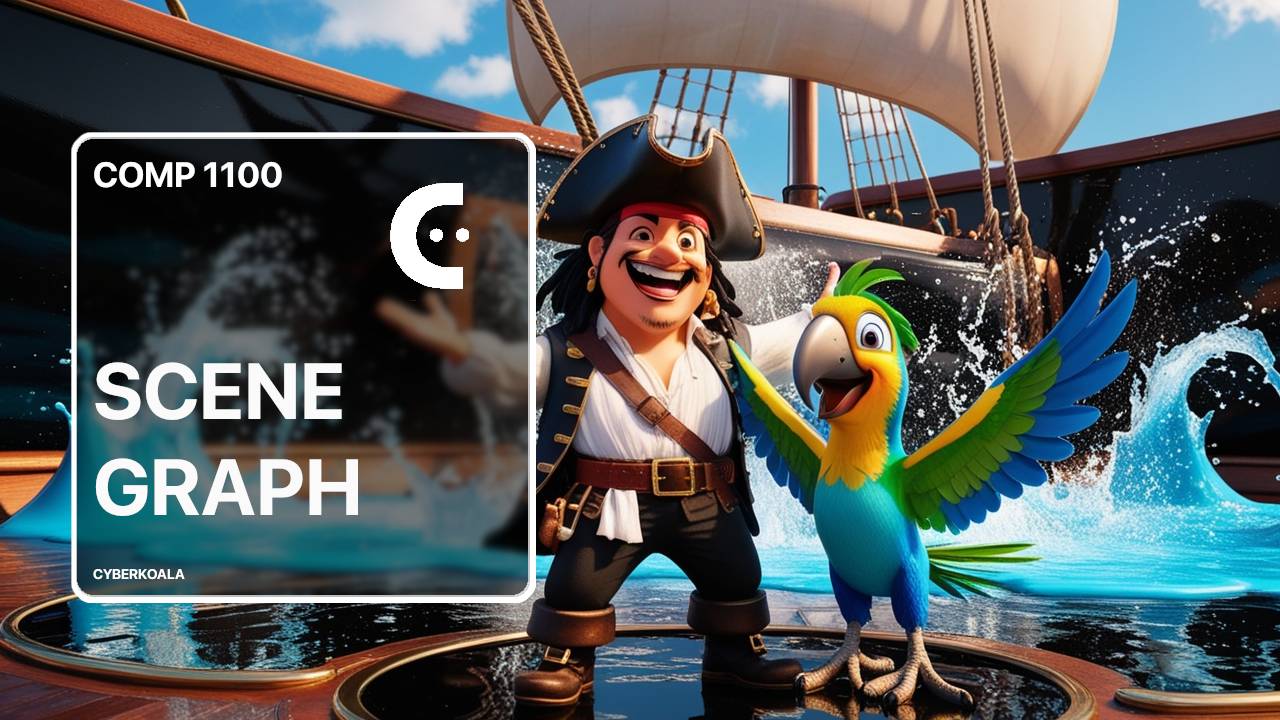 Scene Graph: организация, управление 3D ассетами в Cosmo Engine и при чем тут попугаи?