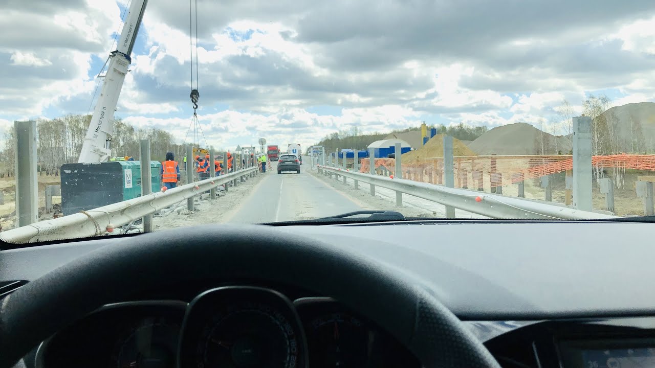 Поездка в Тобольск #2 Дорога в объезд Тюмени и  далее по Тобольскому тракту до Тобольска!