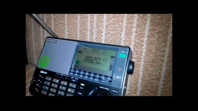 11.09.2016 09:40UTC, [Es], Предположительно Radio Jugović , 88.2МГц