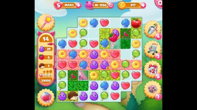 Малиновый джем как пройти сложный 1150 уровень