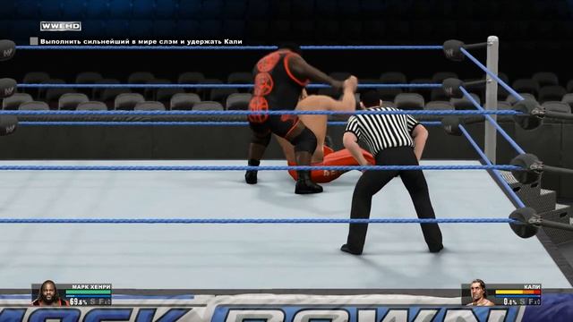 Прохождение WWE 2K15 Часть 4 (Зал боли)