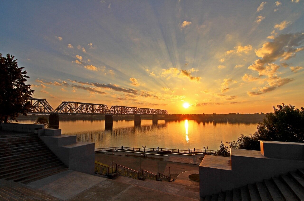 Волга в Костроме