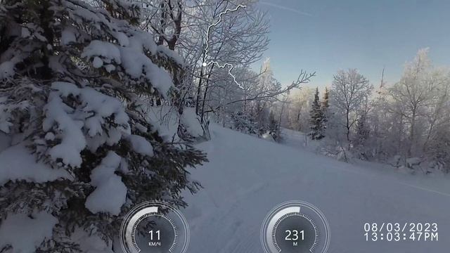 Трасса фэткросса Лапландия