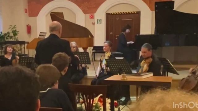 И.С. Бах - Концерт для фортепиано с оркестром ре минор, часть 3