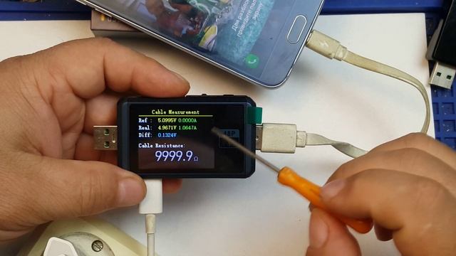 Супер USB  тестер от   FNIRSI - FNB 48 P