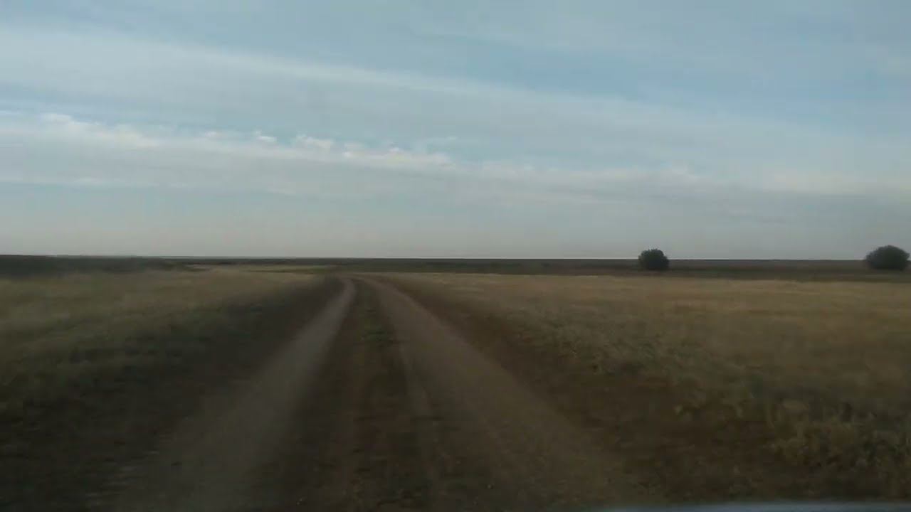 Опустевший хутор Новая Холманка, Озинский район.