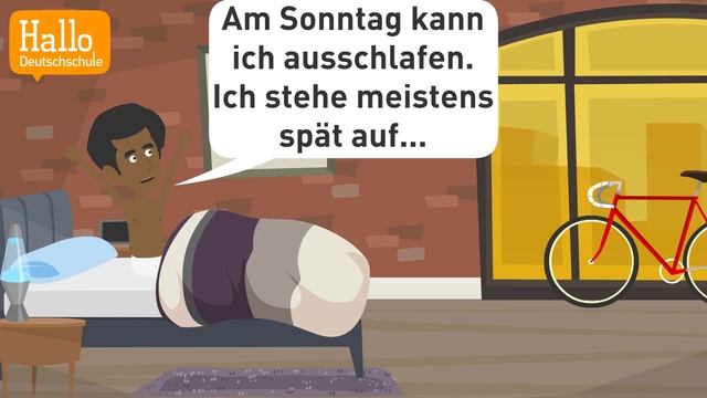 Учим немецкий. Уровень А1. Урок 7. Что ты делаешь в вторник, четверг...