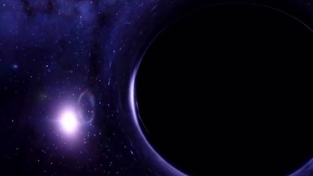 SIMULATION OF WHAT YOU WOULD SEE IF YOU FELL INTO A BLACK HOLE