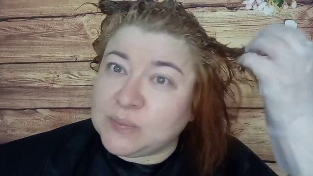Миндальный раф для волос_ И снова рыжая_ Окрашивание волос.