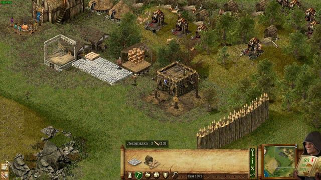 Stronghold Definitive Edition основная компания 3 миссия. Истребление Волков