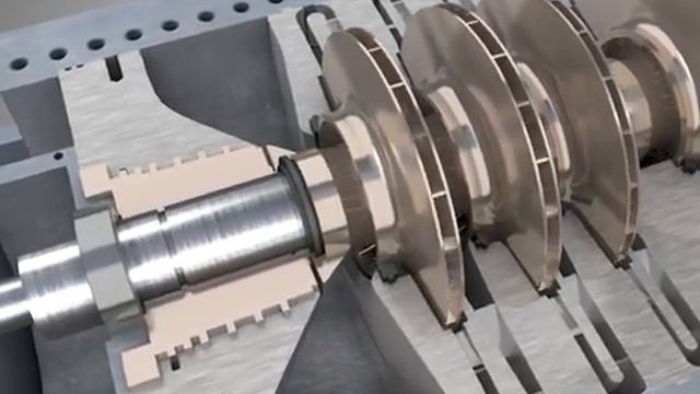 Как устроен и работает центробежный компрессор